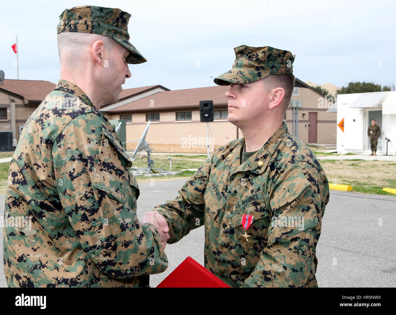 Naperville, Ill., resident Maj. Michael M. Hoffman was presented the ...