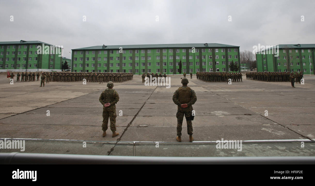 U.S. Marines of the Black Sea Rotational Force and Georgian military ...