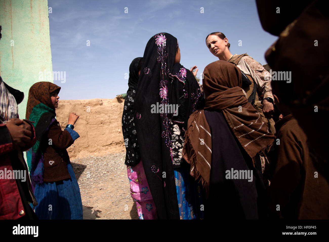 U.S. Marine Corps Sgt. Tiffany Wilson, Female Engagement Team 11-2 ...