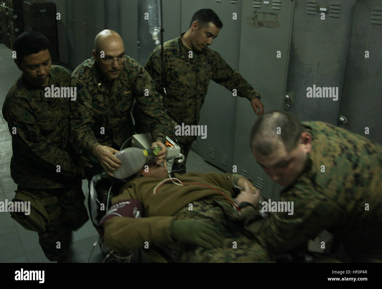 The sailors of Forward Resuscitative Surgical System and Shock Trauma ...