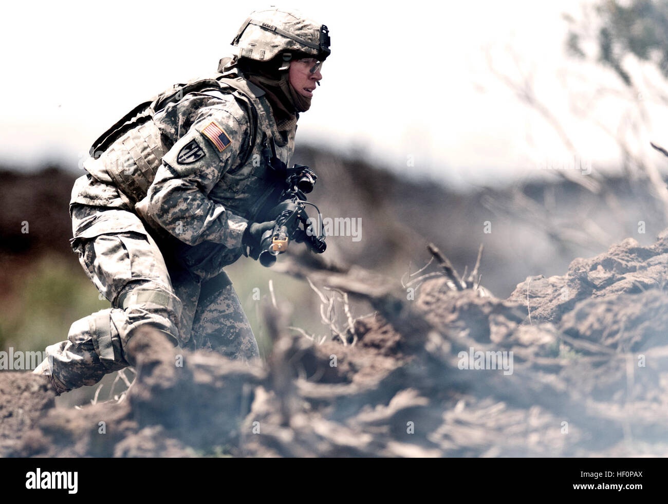 A soldier assigned to the 558th Military Police Company, 728th MP ...