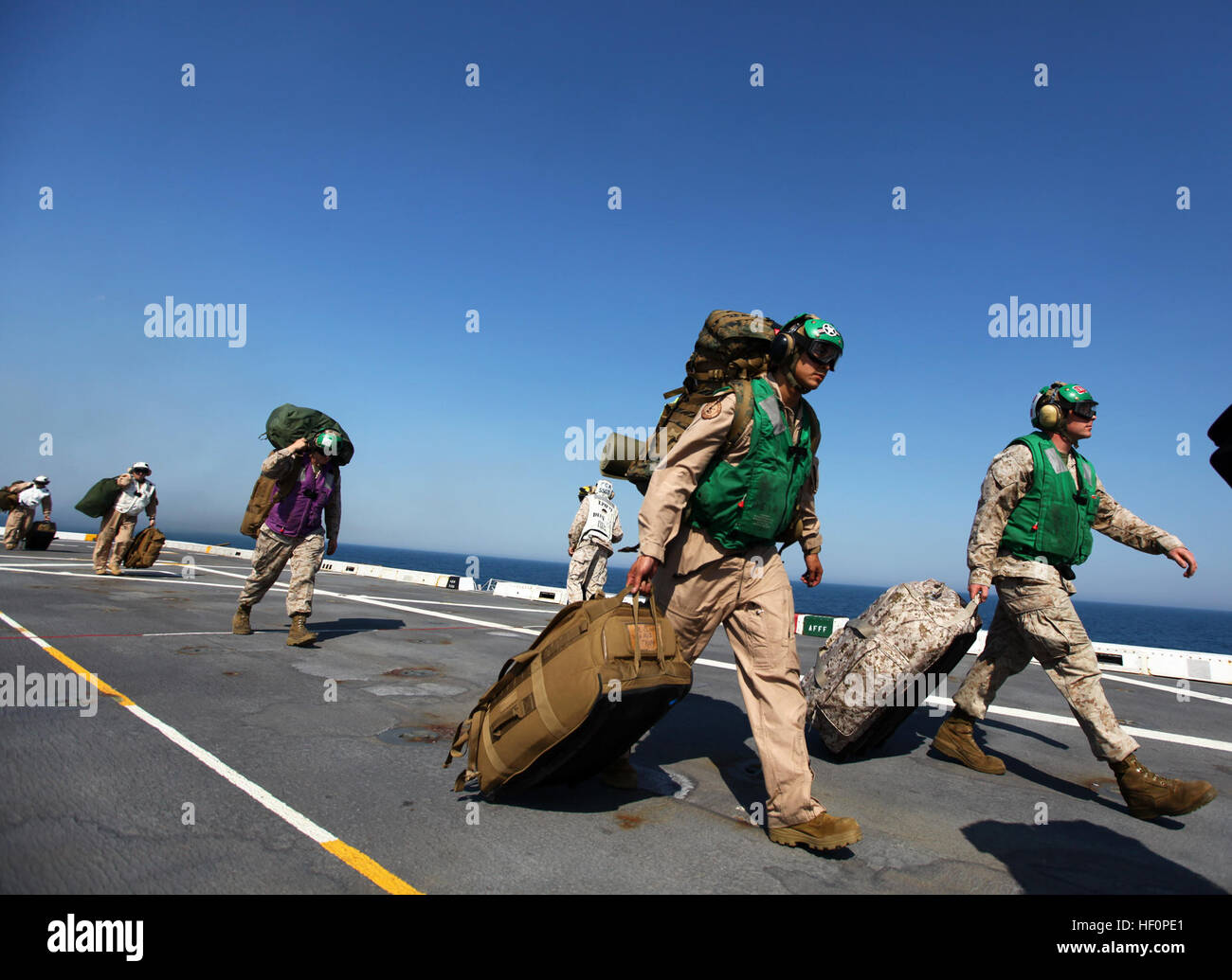 Partnered with the iwo jima amphibious ready group hi-res stock ...