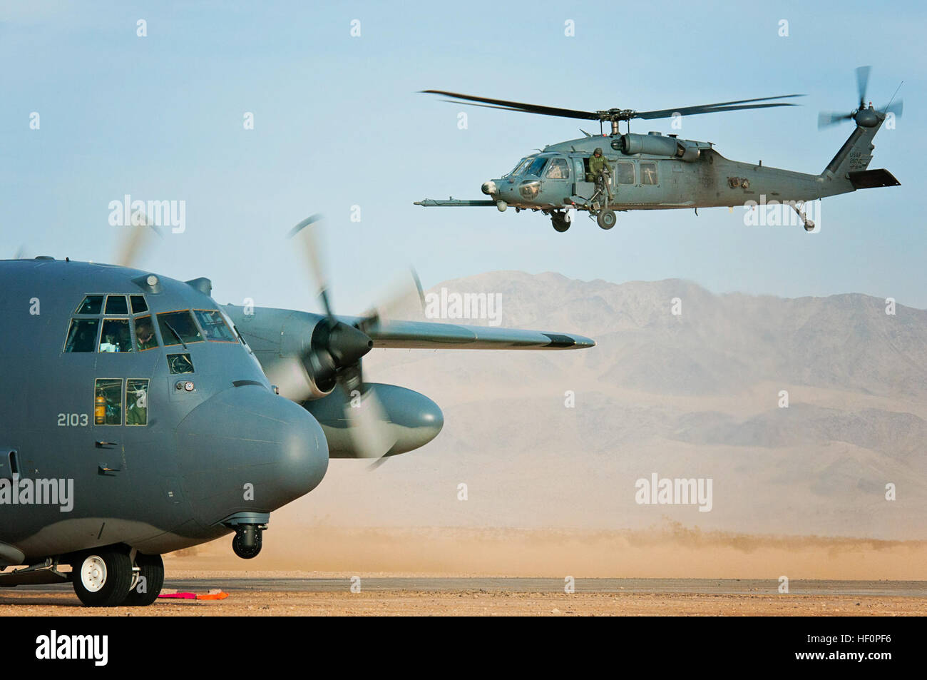An HH-60 Pave Hawk helicopter from the 66th Rescue Squadron, U.S. Air ...