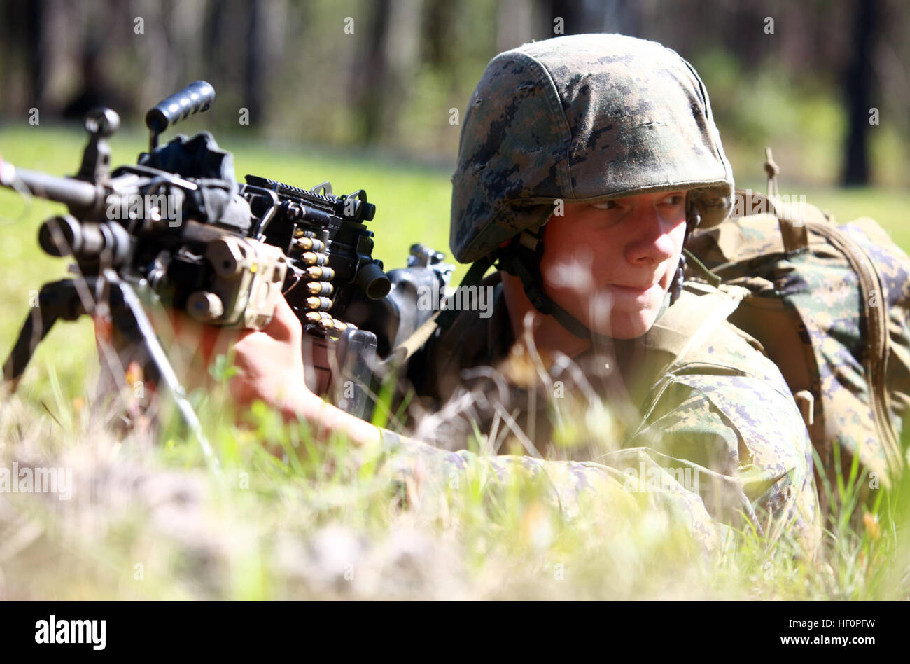 U.S. Marine Corps Lance Cpl. Joseph Snyder, a motor transport mechanic ...