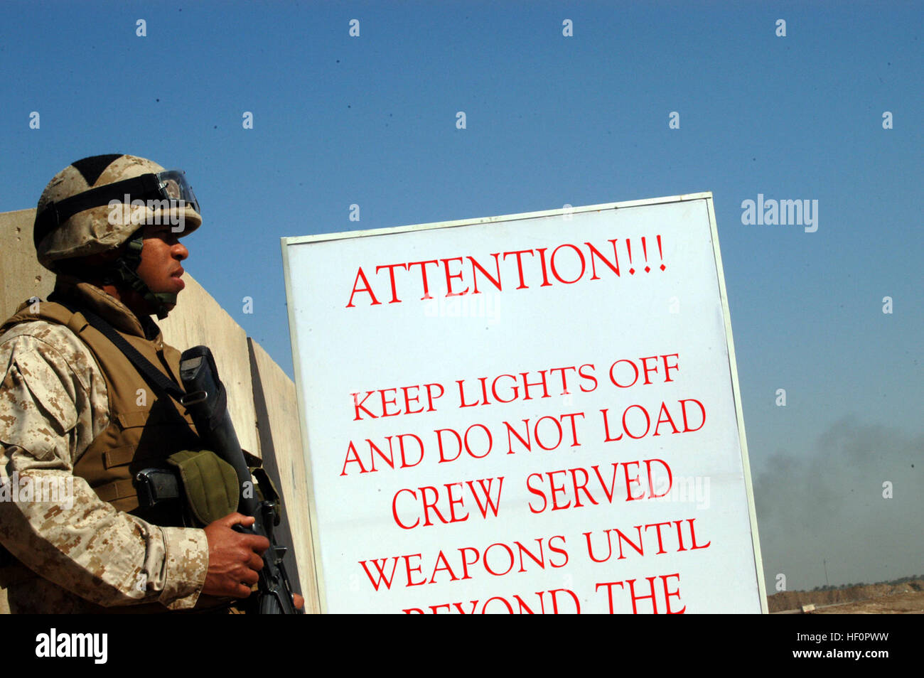 BAGHDAD, Iraq -- (Mar. 16, 2005) - Sergeant Zachary Davidson with MEU ...