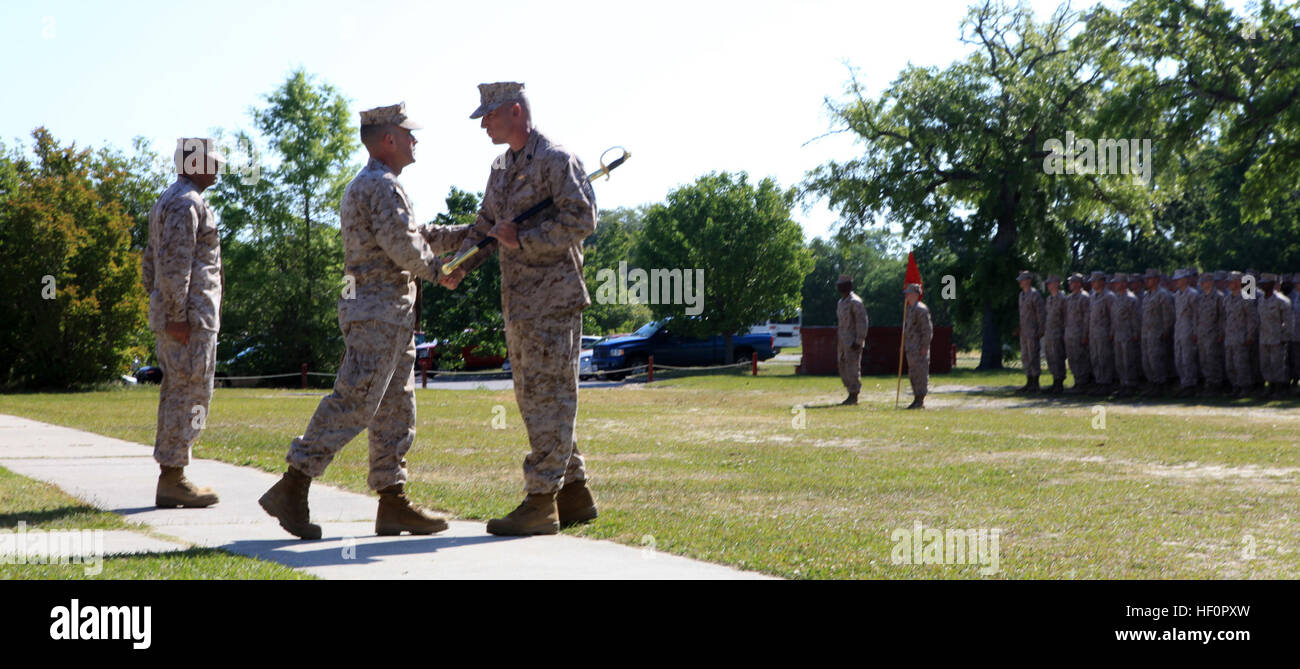 Sgt. Maj. Roger F. Griffith (right), the incoming sergeant major of ...