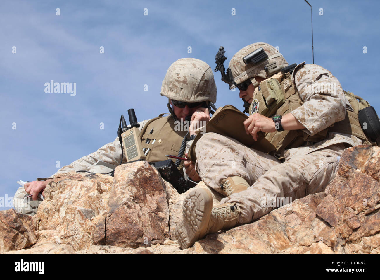 U.S. Marine air office instructors, Marine Aviation Weapons and Tactics ...