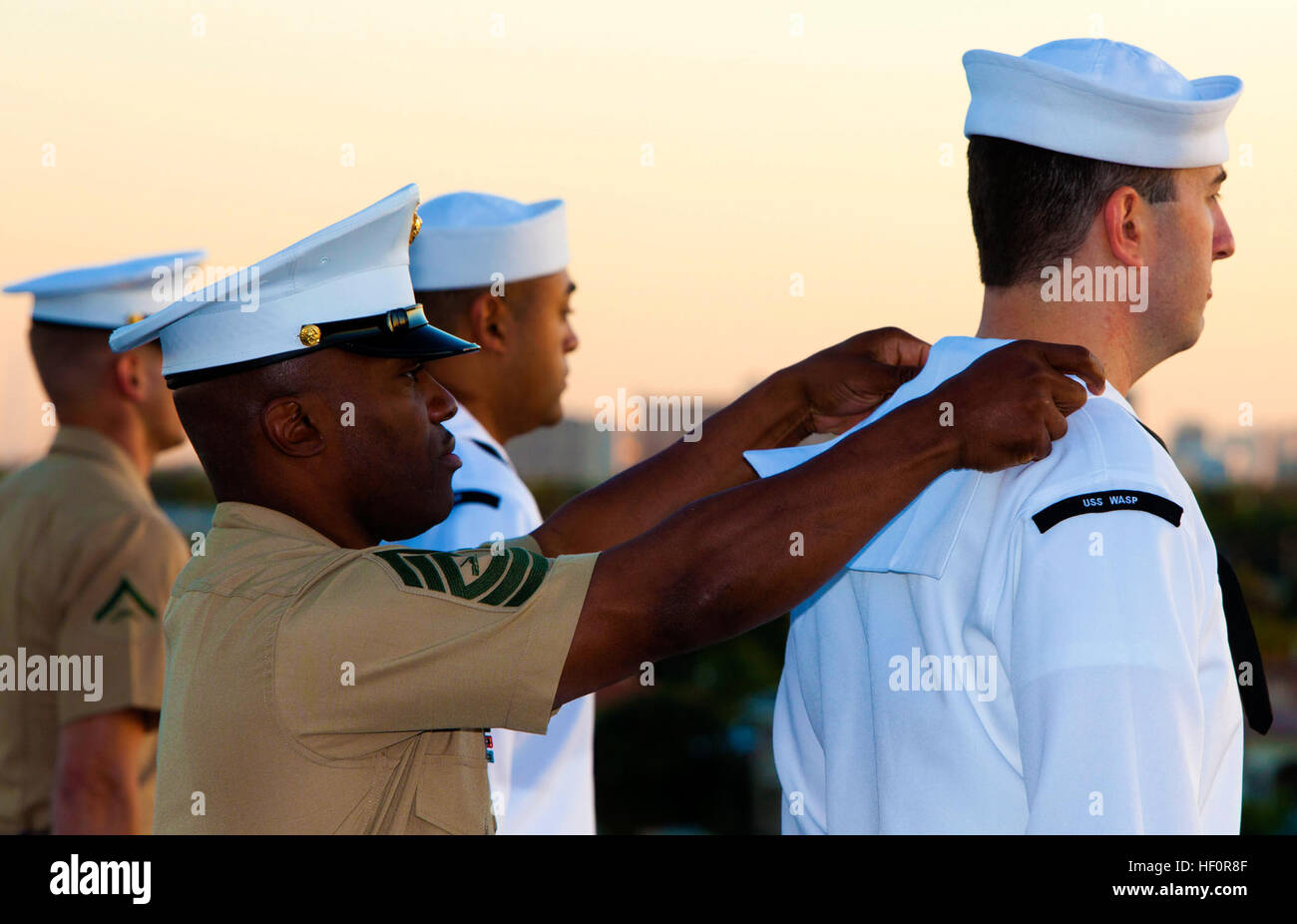 U.S. Marine Corps Master Sgt. Steven Rowe, 26th MEU electronic key ...