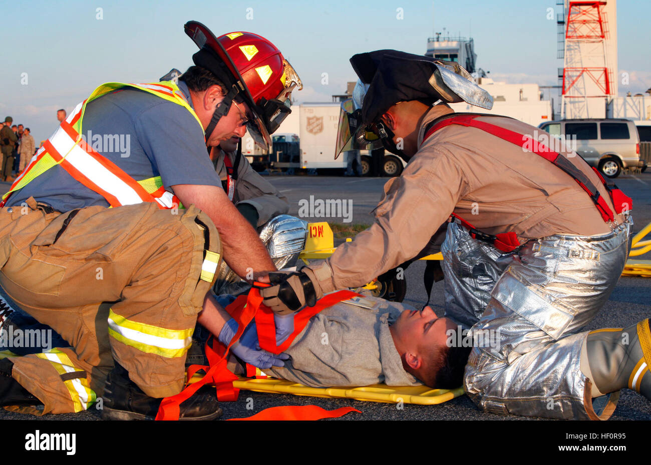 Marine Corps Air Station Cherry Point crash fire rescue Marines and ...