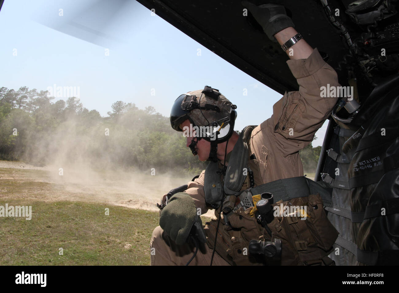 Crew light attack helicopter hi-res stock photography and images - Alamy