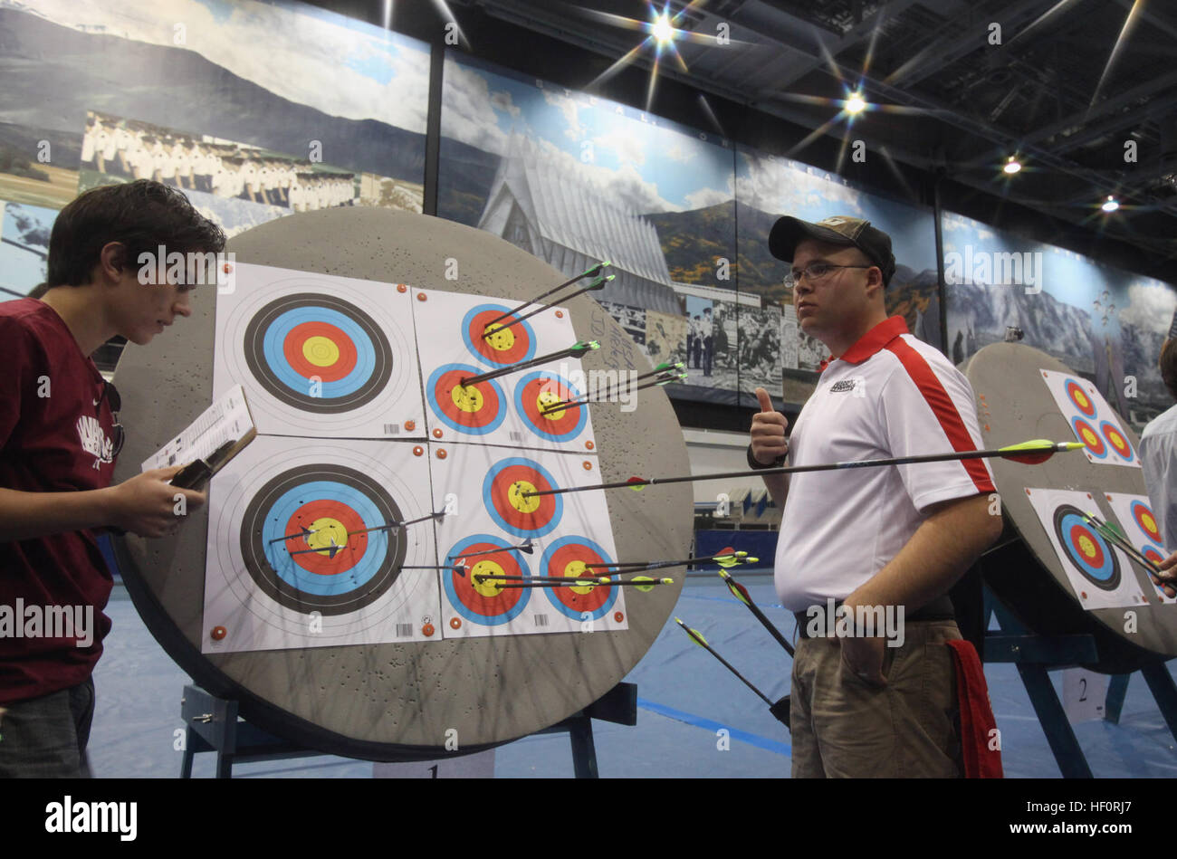 U.S. Marine Corps Cpl. Justin Jones, right, gives a thumbs-up after ...