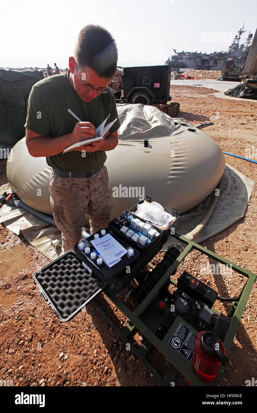 Marine corps tactical water purification system hi-res stock ...