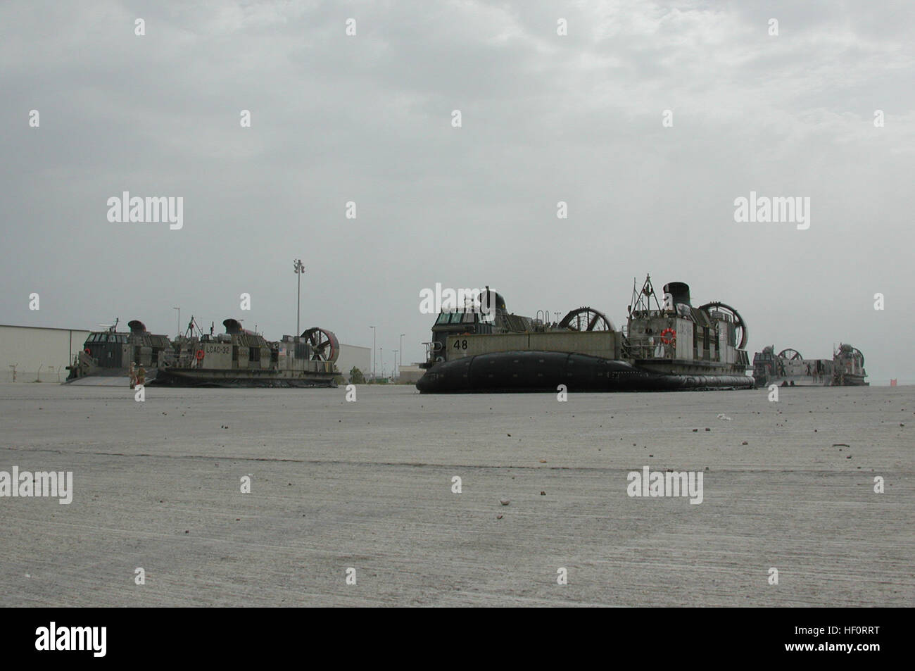 KUWAIT NAVAL BASE, Kuwait -- (April 5, 2005) - Three Landing Craft Air ...
