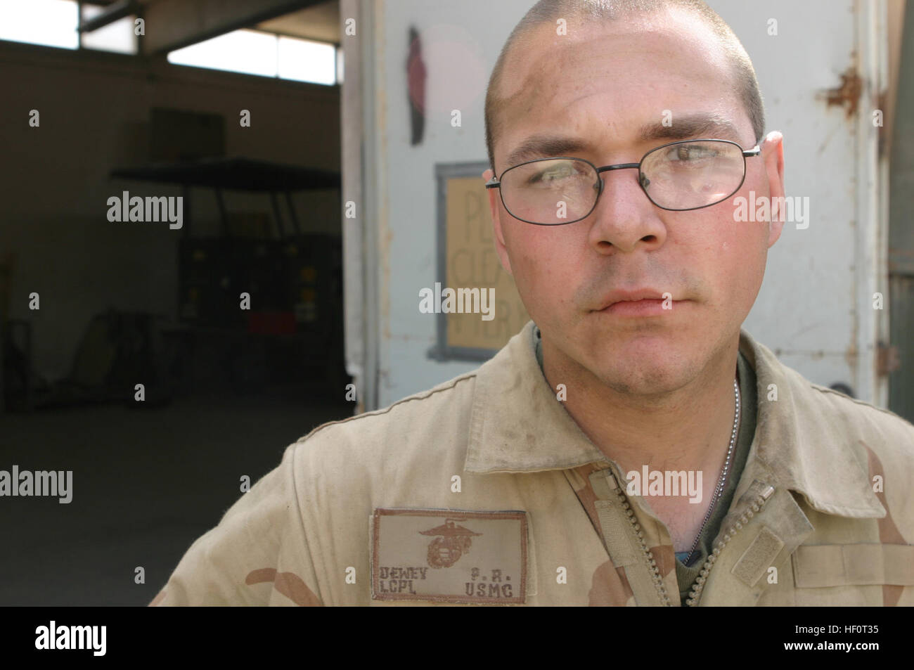 AL ASAD, Iraq – Lance Cpl. Patrick R. Dewey, a 22-year-old machinist ...
