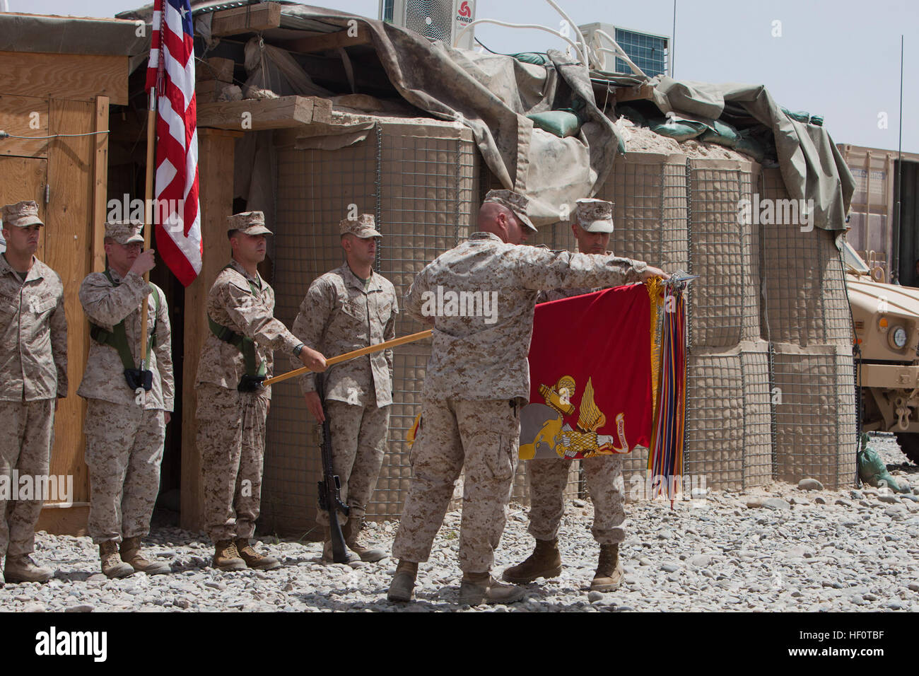 U.S. Marine Corps Lt. Col. Matthew Palma, commanding officer, 3D ...