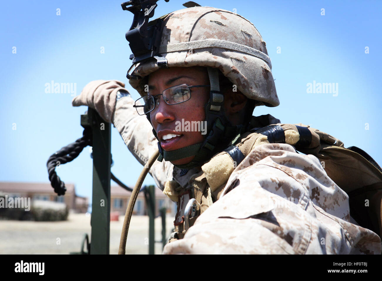 Sgt. Leclair Harris, bridge master with Bridge Company, 7th ...