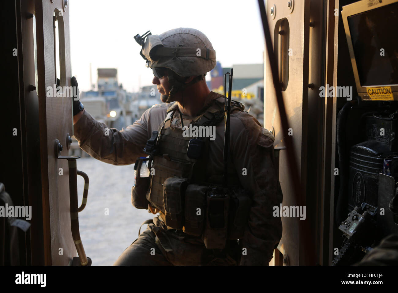 U.S. Marine Corps 2nd Lt. Andrew Pappas, a platoon commander with Alpha ...