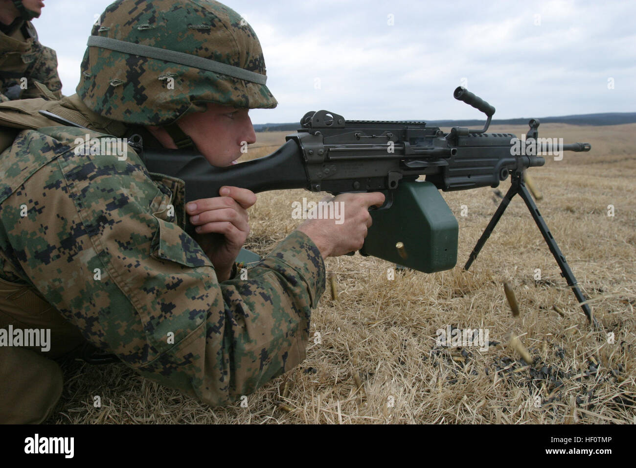 USMC M249 SAW PIP Stock Photo - Alamy
