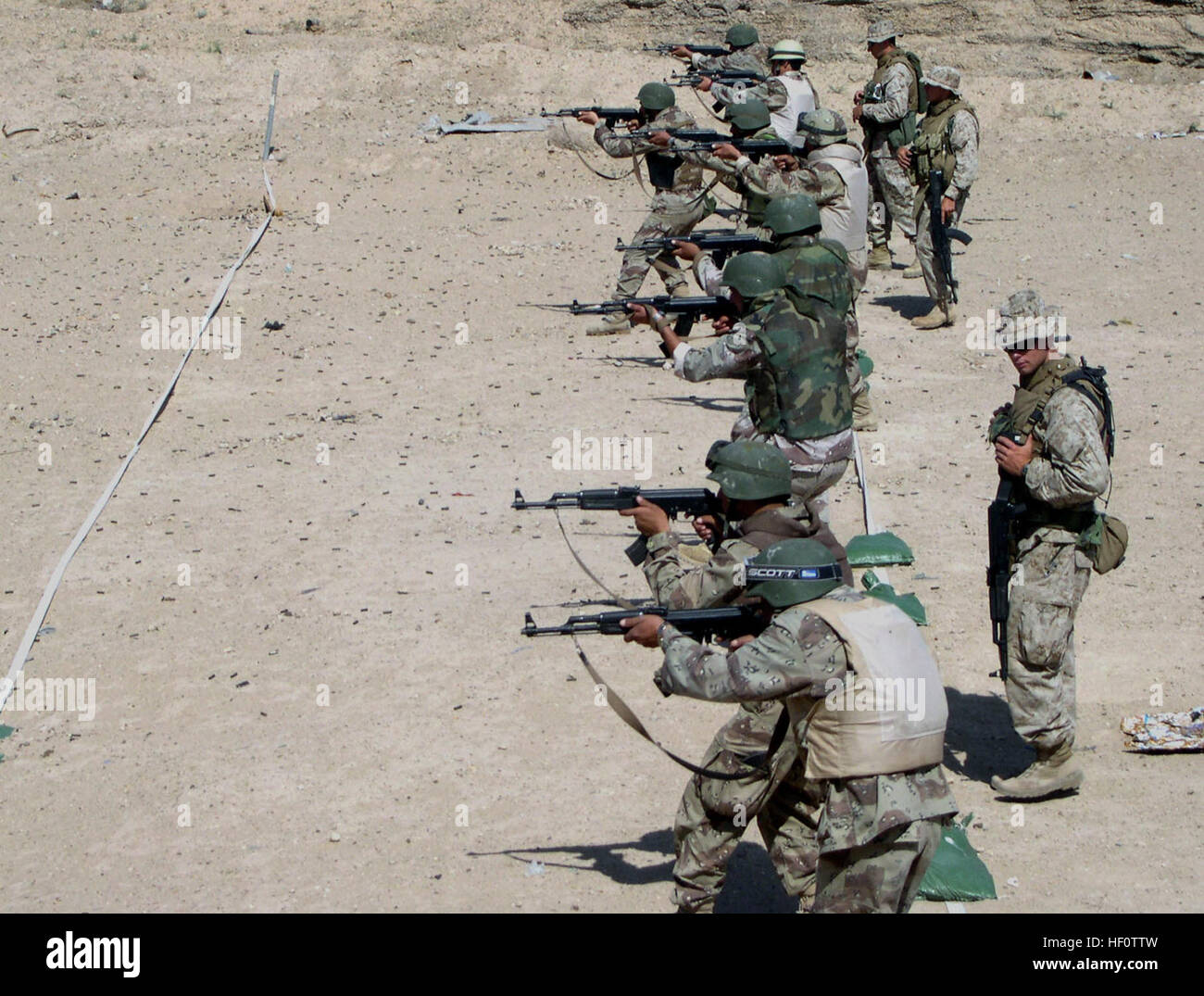 050427-M-7267R-023 Fallujah, Iraq (April 27, 2005) - Marines assigned ...