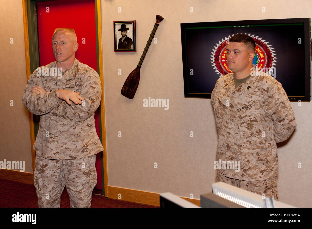 U.S. Marine Colonel Thomas Weidley, Assistant Chief of Staff ...