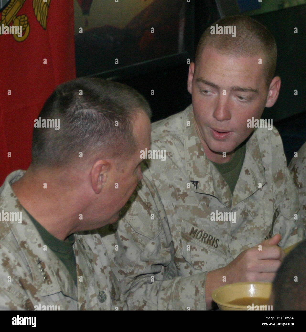 ABOARD THE U.S.S. PELELIU (Nov. 15, 200) - Lt. Gen. John F. Sattler ...