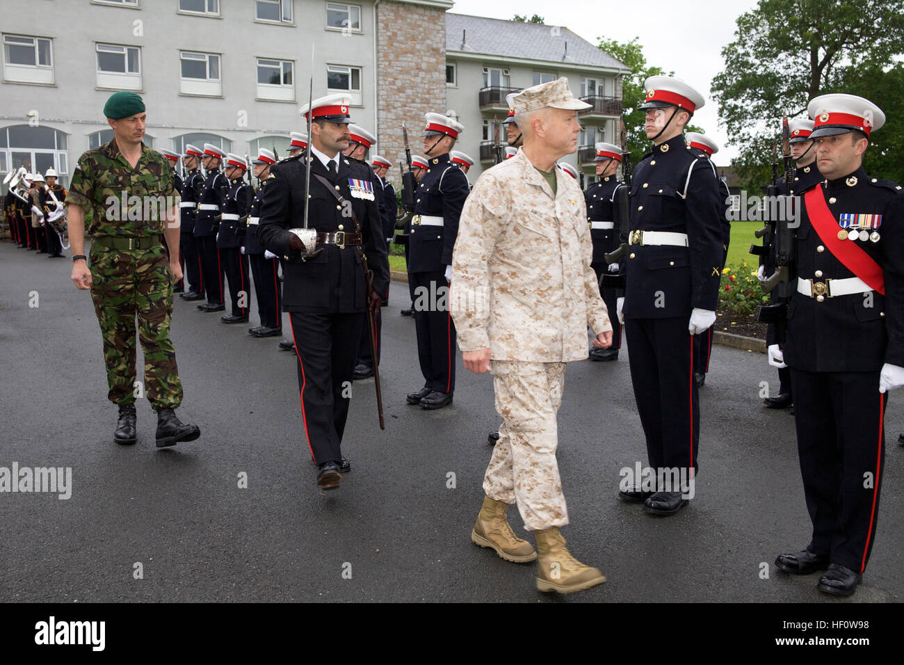 Royal marine commando training centre hi-res stock photography and ...