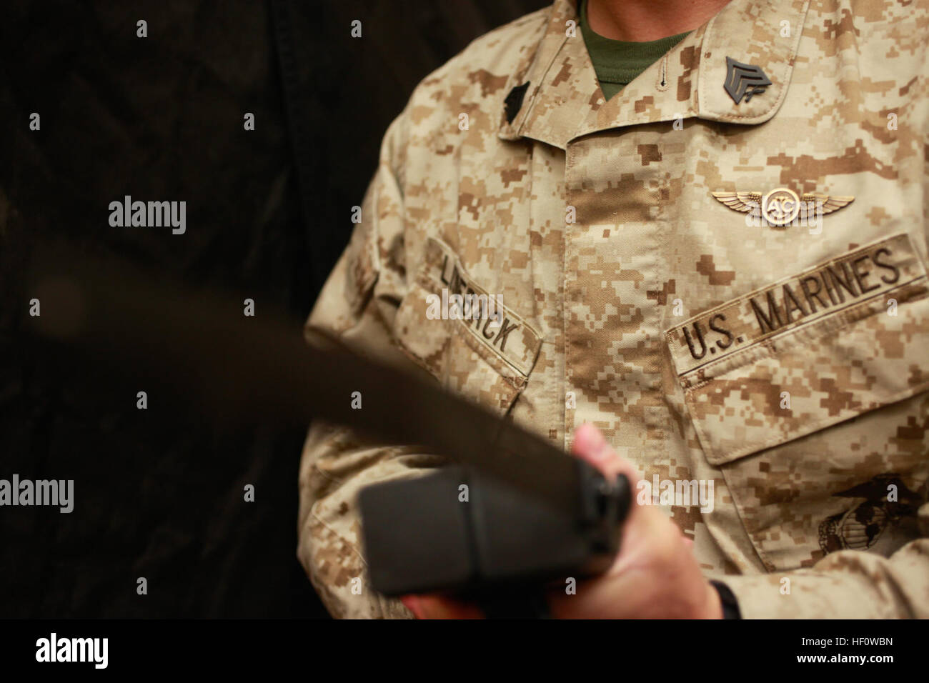 Sgt. Nathan M. Lineback is an aviation life support technician with ...