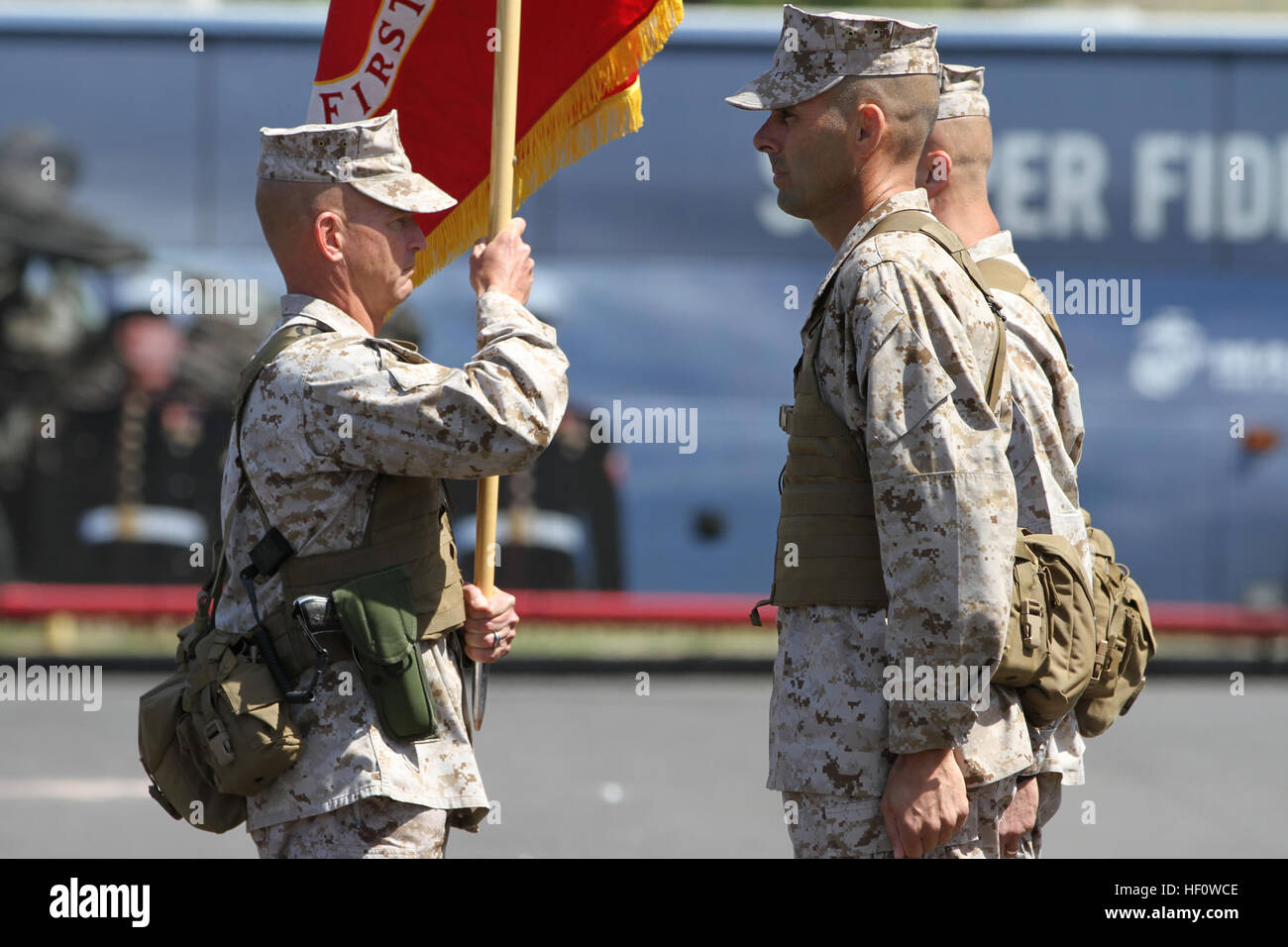 MARINE CORPS BASE CAMP PENDLETON, Calif. – Sergeant Major James Cully ...