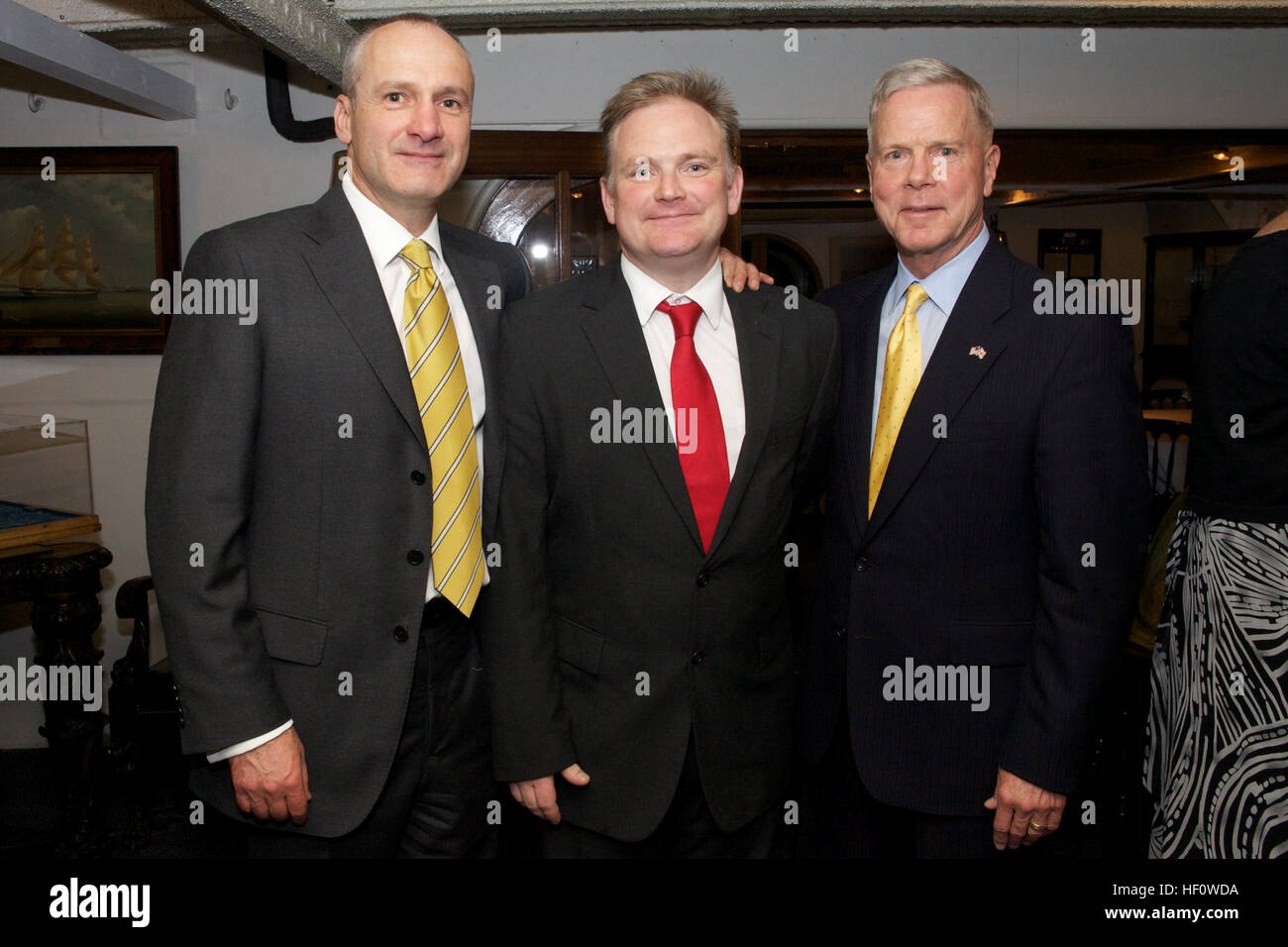 The Commandant of the U.S. Marine Corps, Gen. James F. Amos, right ...