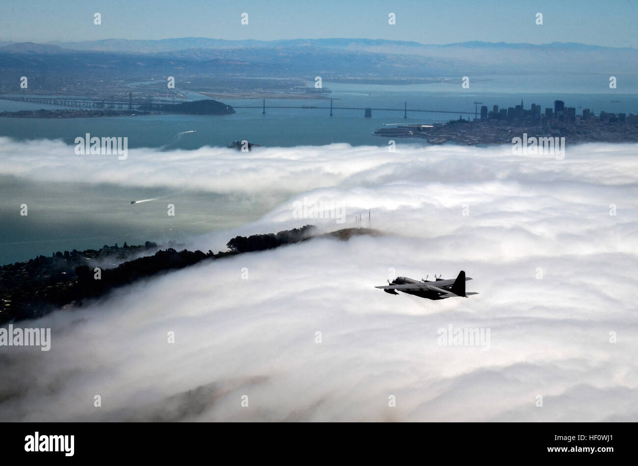 A California Air National Guard MC-130P Combat Shadow aircraft assigned ...
