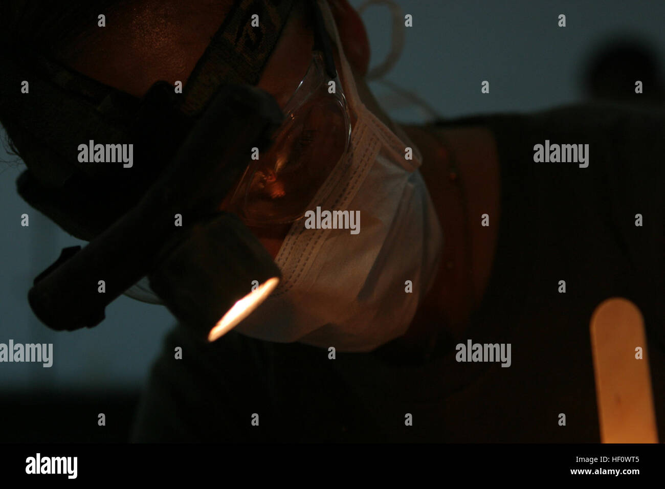 CAMP TAQADDUM, Iraq (May 23, 2005) - Petty Officer 3rd Class Iris Manso ...