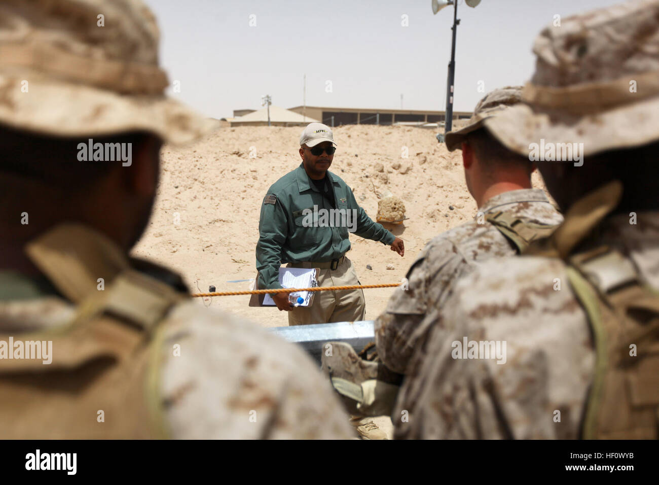 U.S. Marines and Sailors of Weapons Company, 1st Battalion, 2nd Marine ...