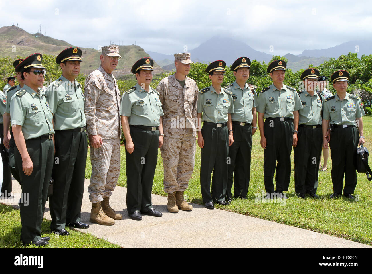 Lt. Gen. Duane D. Thiessen, commander, U.S. Marine Corps Forces ...
