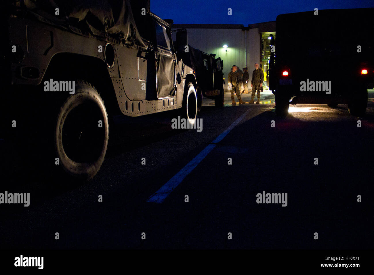 Combat Logistics Squadron 36 (CLC-36) Marines take a short break from ...