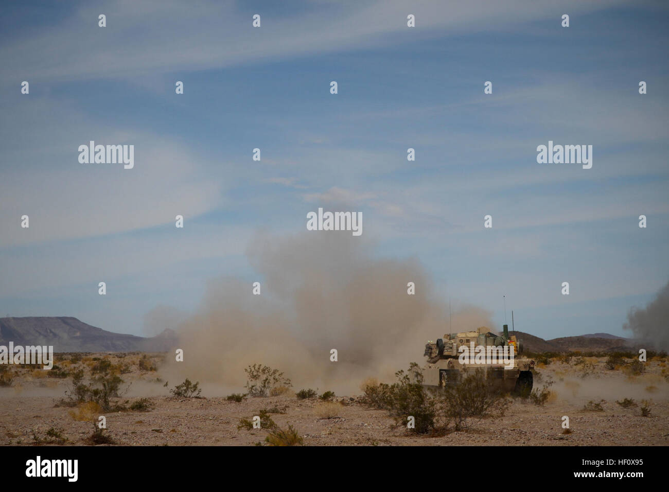 An M1A1 Abrams battle tank with Marines serving with 2nd Tank Battalion ...