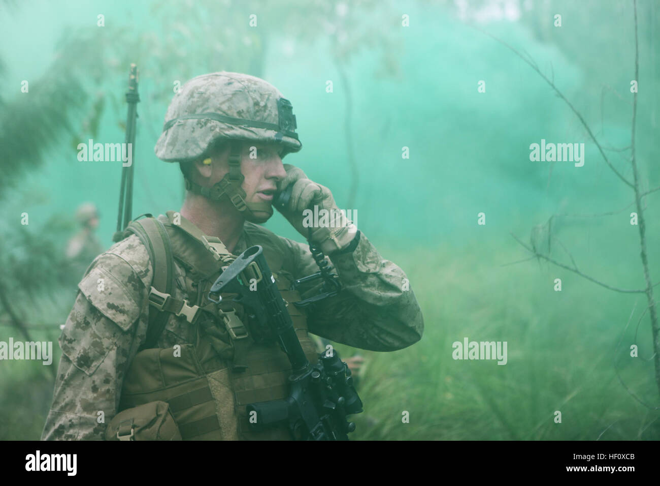 Staff Sgt. Bryan Robbins, platoon sergeant for 3rd plt., Company G ...