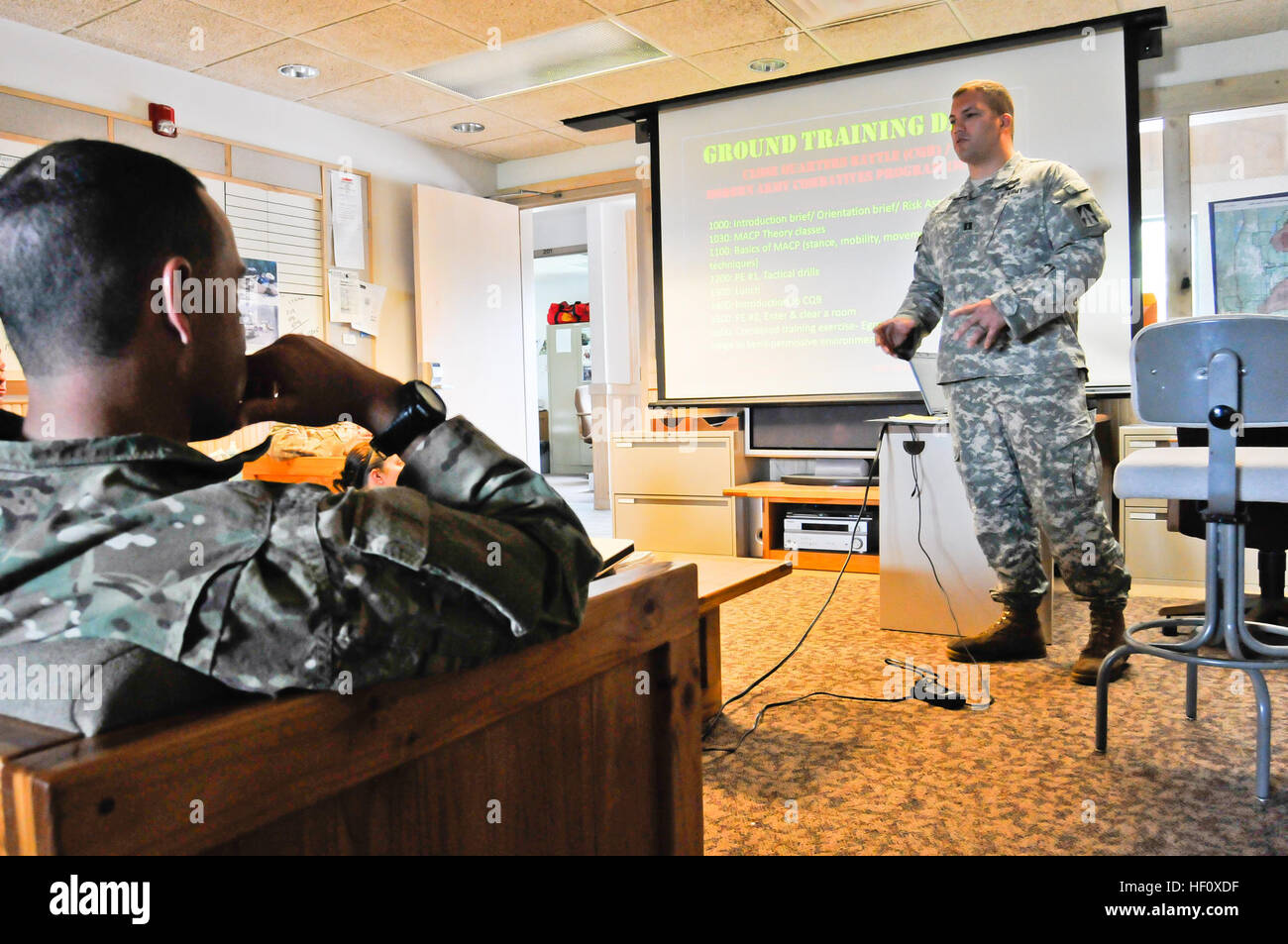 Captain Elias Donker assigned to Wolf Operations Group, Muscatatuck ...