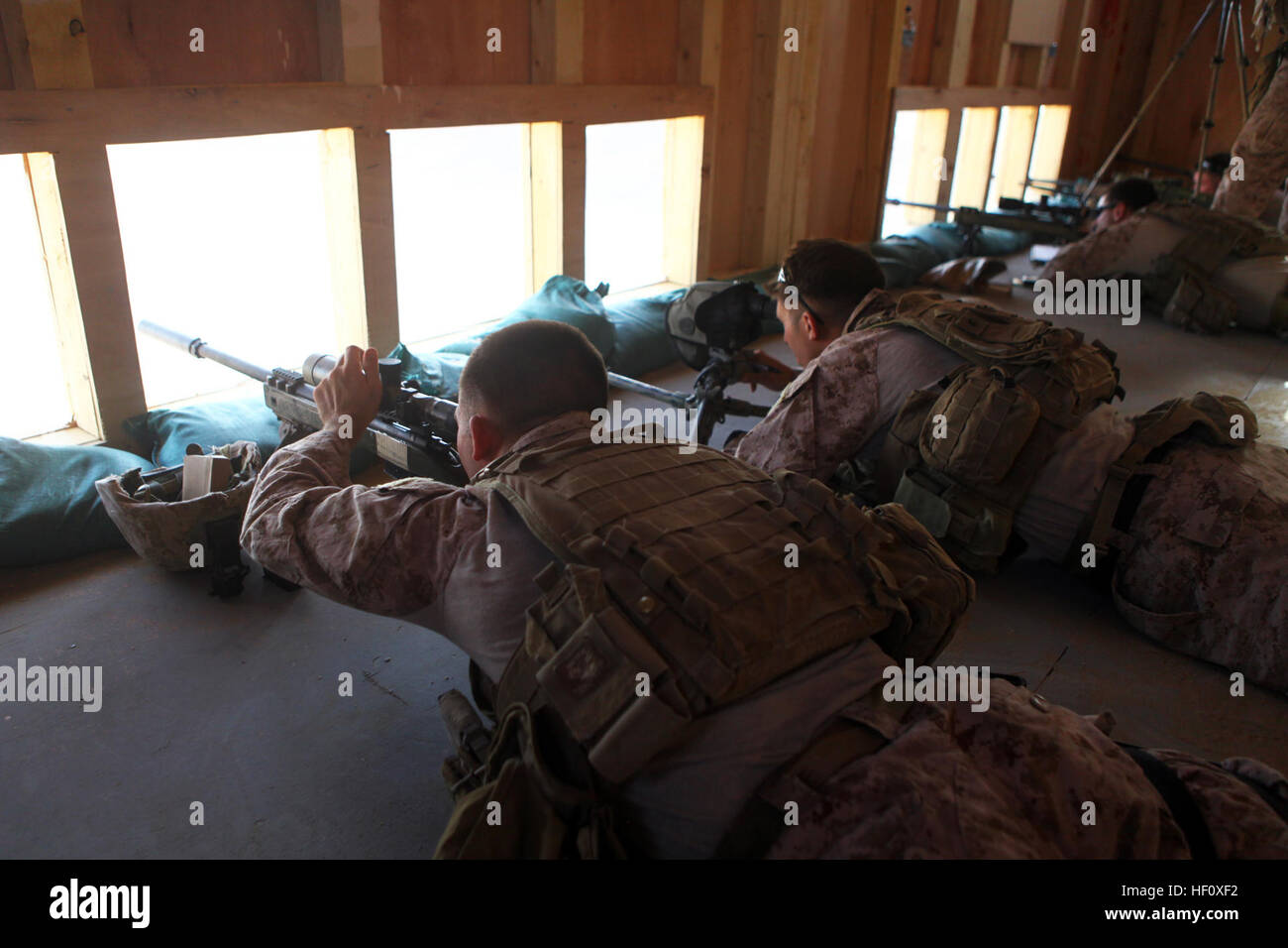 UDAIRI RANGE, Kuwait (July 17, 2012) - Scout sniper Marines with ...