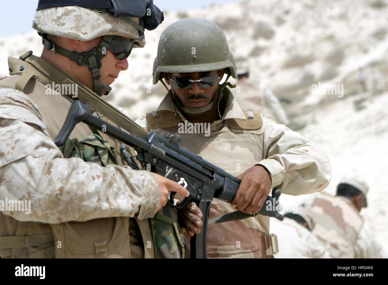 Lance Corporal Troy D. Fontenot, a machine gunner for first platoon, E ...