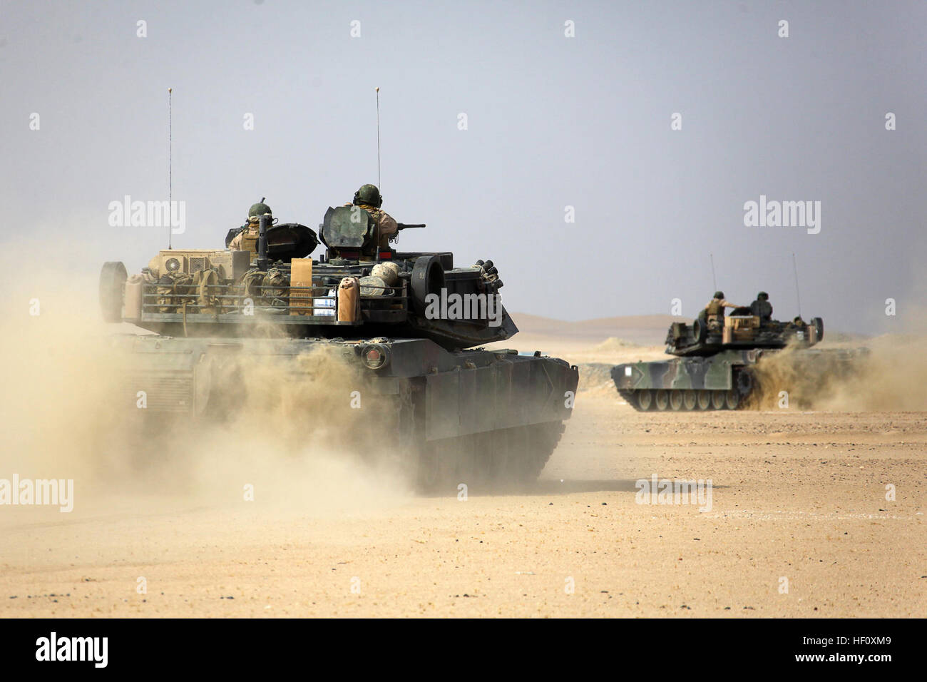 UDAIRI RANGE, Kuwait (July 26, 2012) - Marines with the tank platoon ...