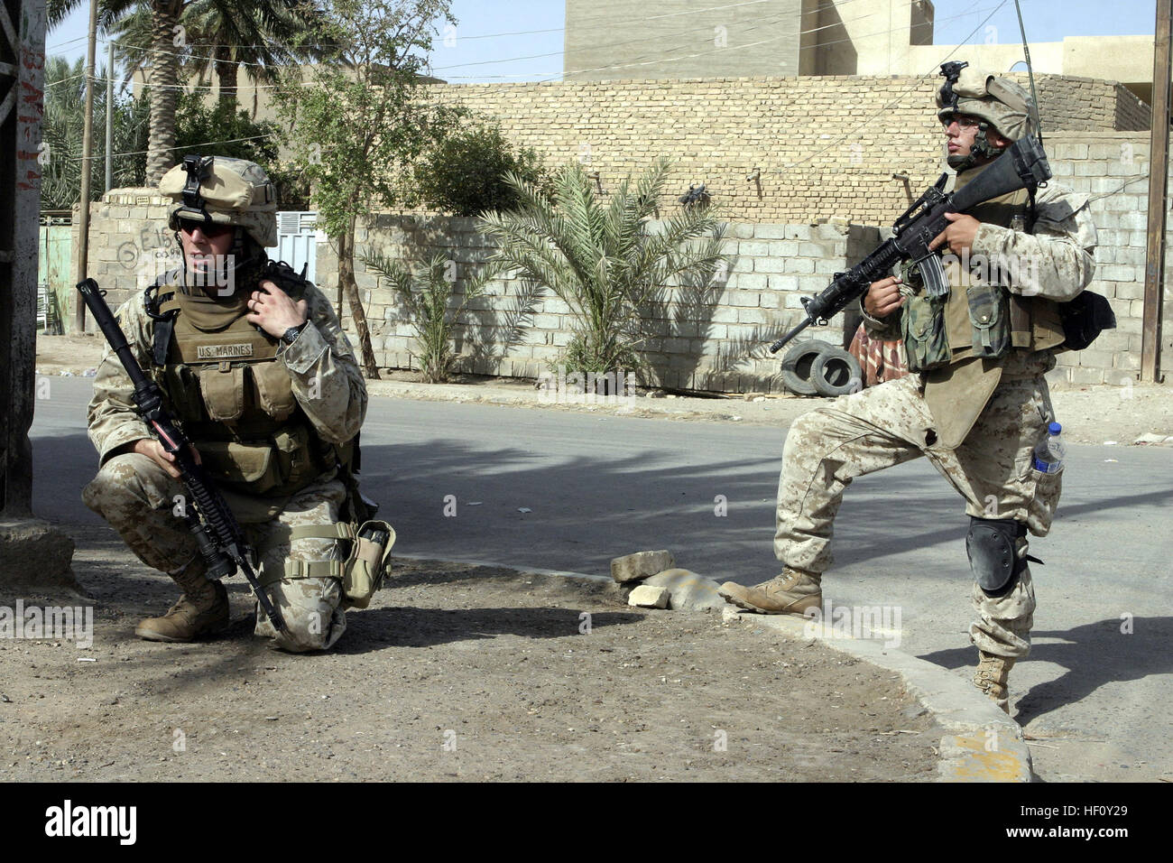 FALLUJAH, Iraq – Second Lieutenant Joseph Davis, 3rd Platoon commander ...