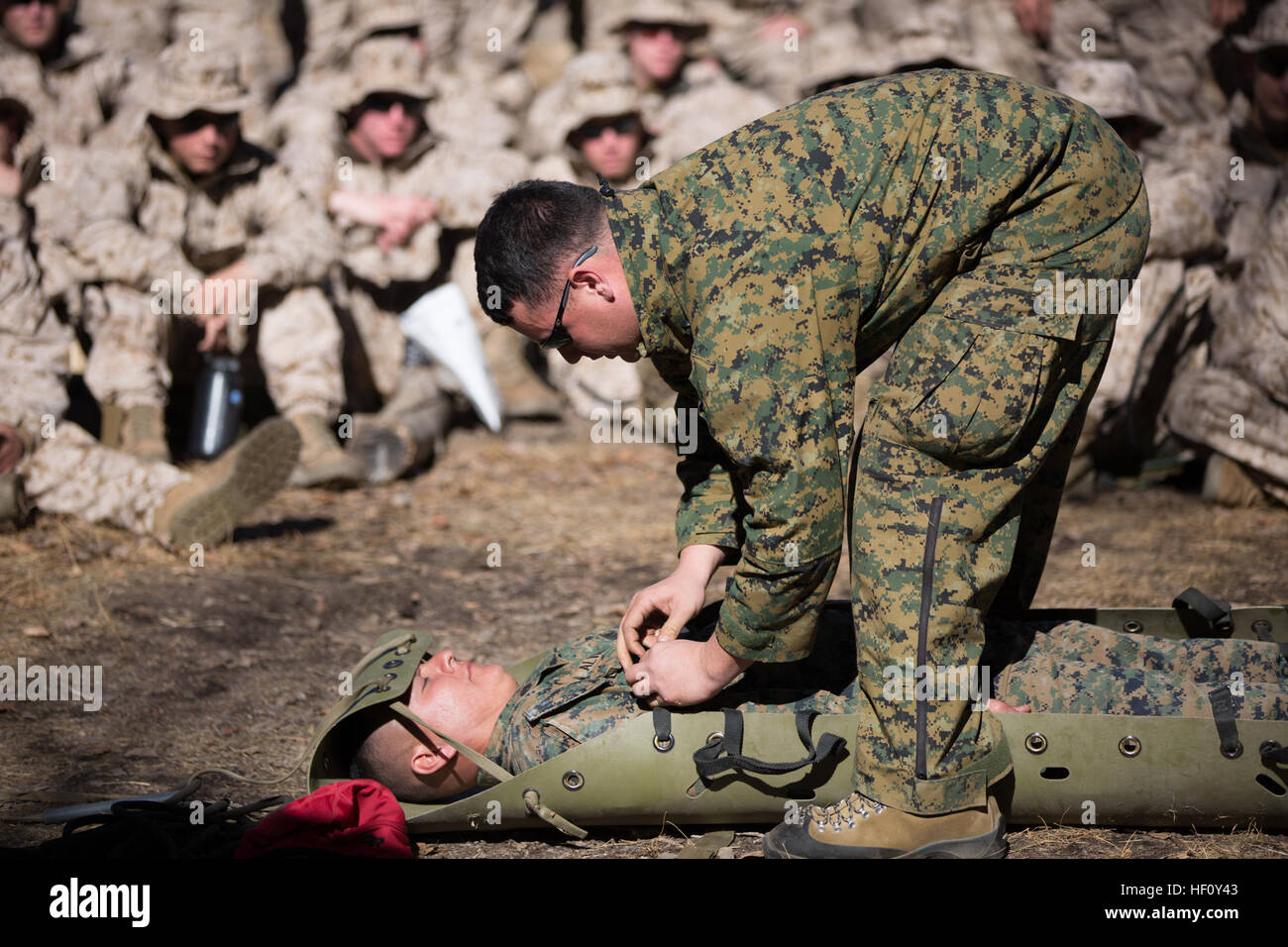 U.S. Marine Corps Sgt. Anthony Stegg, Mountain Warfare Training Center ...