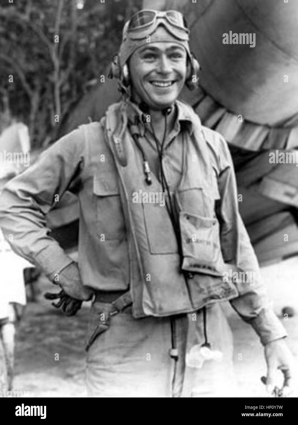 First Lt.. John F. Bolt, seen here at in the Pacific Theater in 1943 ...