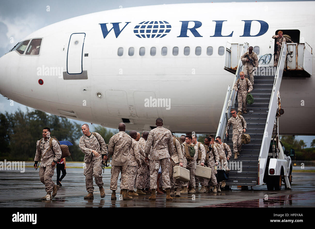 Approximately 110 U.S. Marines with the advanced parties of Marine ...