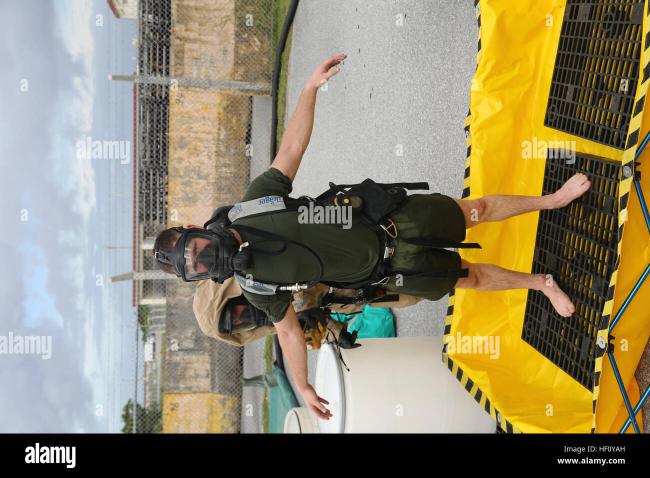 U.S. Marine Pfc. Joal McAfee with Combat Logistics Regiment 37 get ...