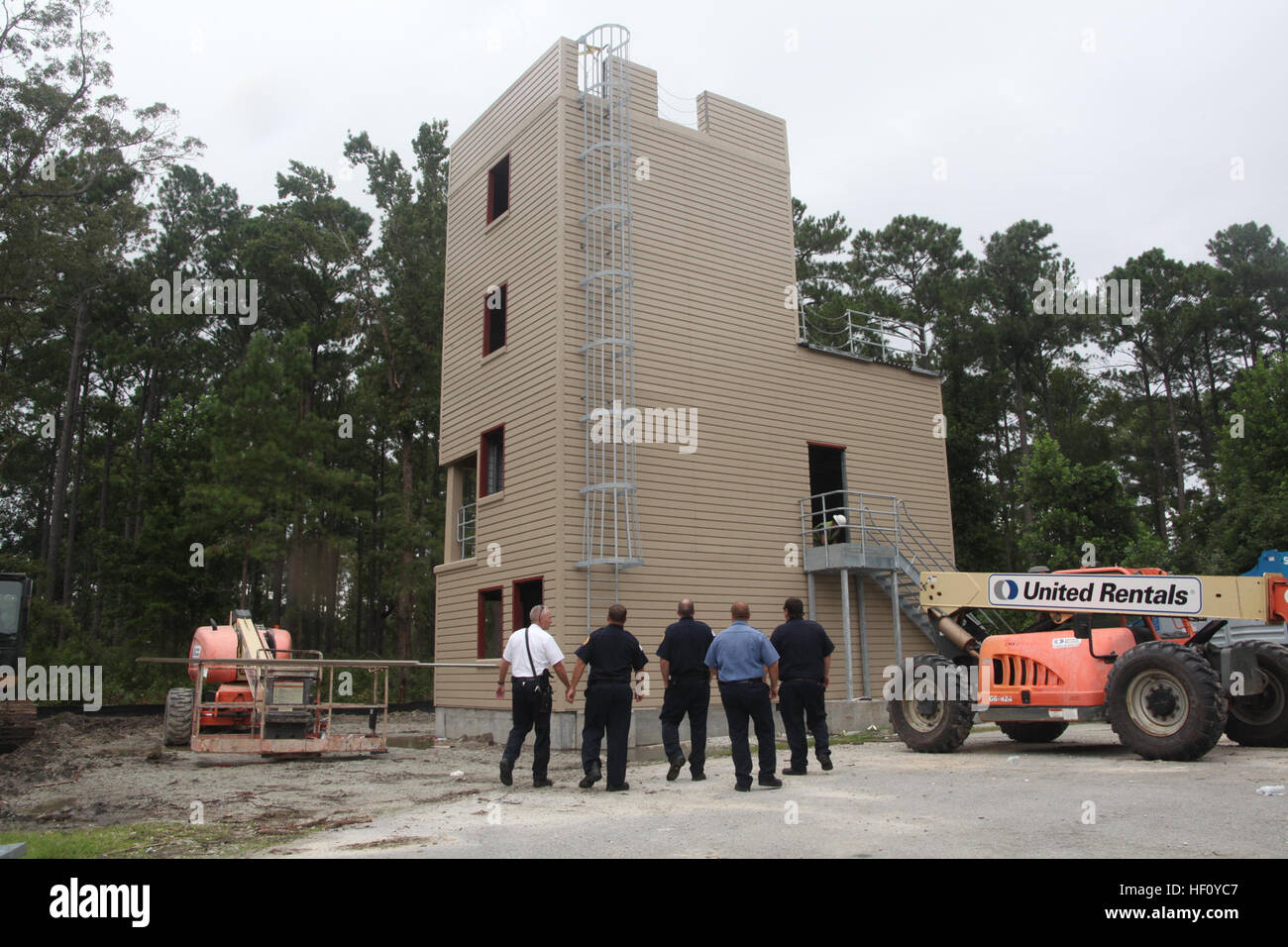 Cherry Point Fire and Emergency Services firefighters get a glimpse of ...