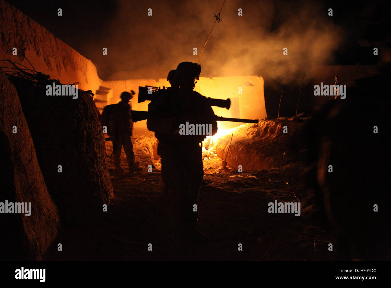 Marines with Scout Sniper Platoon, Alpha Company, 1st Battalion, 1st ...