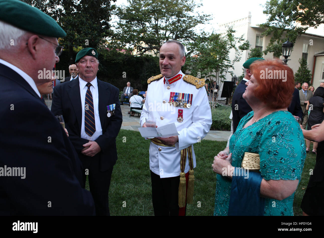 Commandant General of the British Royal Marines Maj. Gen. Ed Davis ...