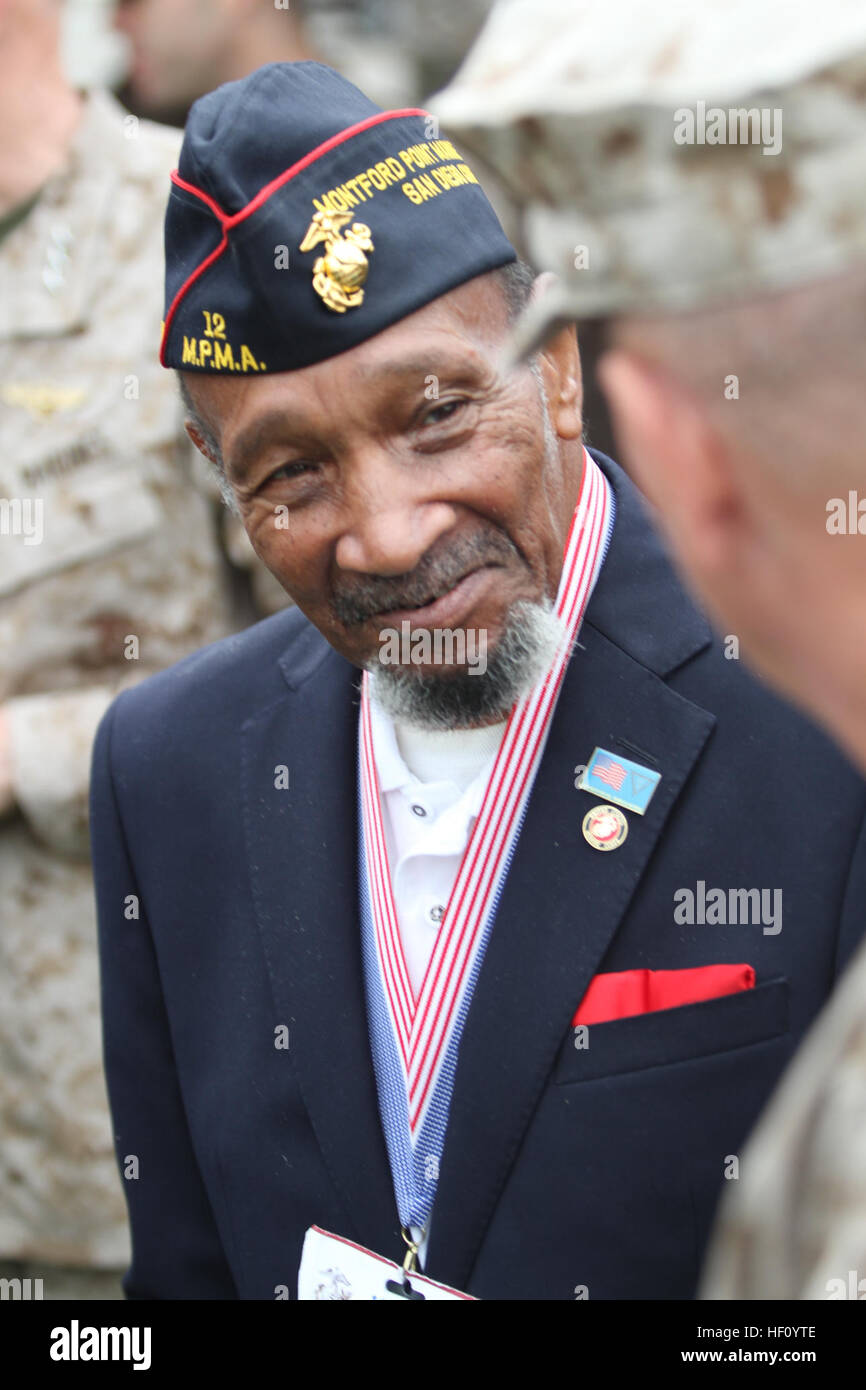 Joe Jackson, one of the original Montford Point Marines and a ...