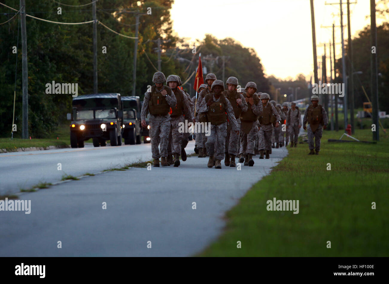 Capt. James S. Mackin, the commanding officer for Headquarters Company ...